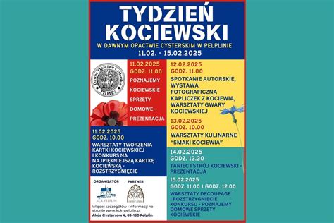 Kociewskie Centrum Kultury zaprasza Tydzień Kociewski 30 stycznia