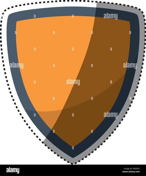 Security Shield Emblem Stock Vector Image And Art Alamy