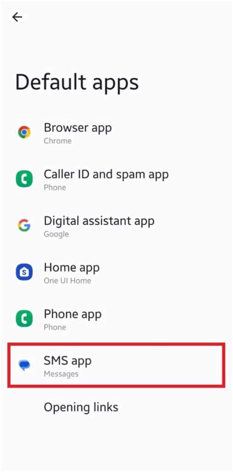 How To Switch Default Messaging App To Samsung Messages Sammyguru
