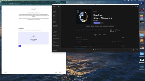 issue with playing full albums in tidal and mqa files in roon ref