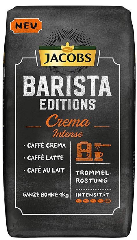 Kawa Ziarnista JACOBS BARISTA CREMA INTENSO 1kg 7918678358 Allegro Pl