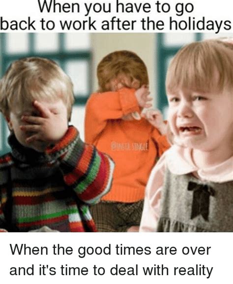 Back To Work Memes 2021