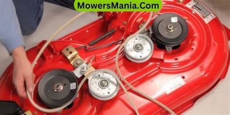 How To Replace A Riding Lawn Mower Drive Belt Mowersmaniacom