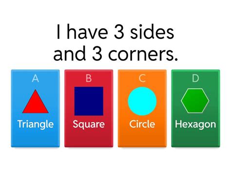 2d Shape Sides Quiz