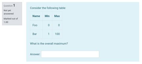 Different Copies Of Question With Table For Moodle With R Exams Stack