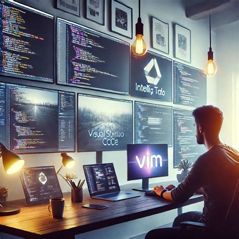 Codeeditor Vscode Intellijidea Sublimetext Atom Vim