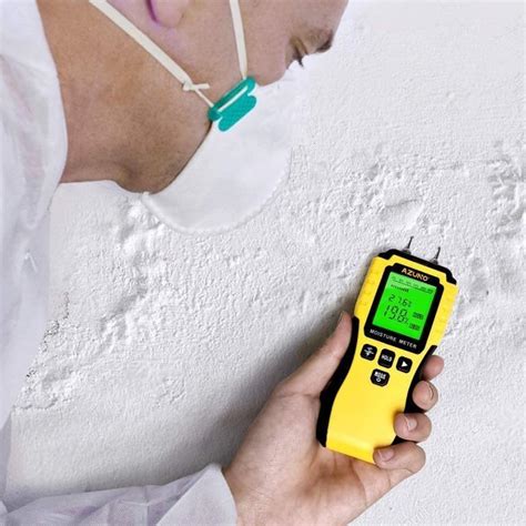 AZUNO Wood Moisture Meter Pin Type Wood Humidity Detector With Modes Digital Water Leak