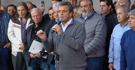 El Salario No Es Ganancia Sergio Massa Rechazó La Vuelta Del