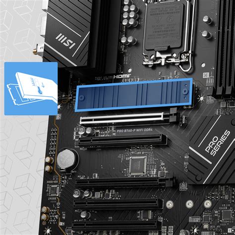 Msi Pro B760 P Wifi Ddr4 Lga 1700 L12thand13th Gen Sata 6gbs Motherboard Wifi 6intel 25gb
