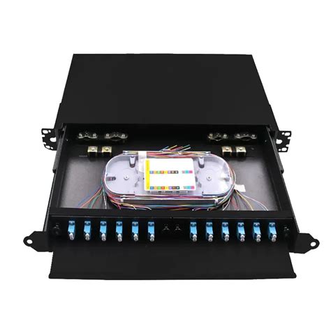 Fiber Termination Box Patch Panel Odf 48 Core Sc Apc Fiber Distribution Box
