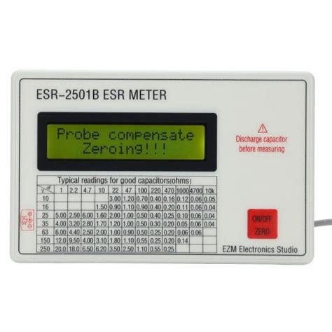 New Esr2501b Esr Meter Dcr Esr 2501b Tester Alafone