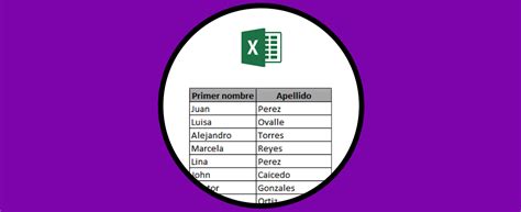 Cómo separar Nombre de Apellidos en Excel Solvetic