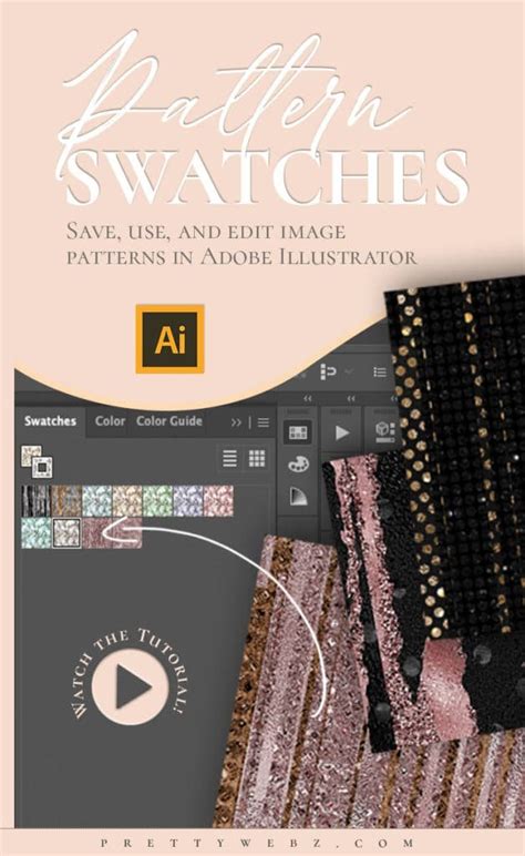 Pattern Swatches In Adobe Illustrator Prettywebz Media Business