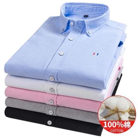 Fashion 5pcs Official Shirt Long Sleeve Cotton Slim Fit Best Price