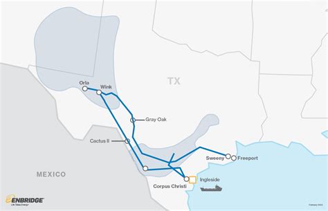 Enbridge Pipeline Map