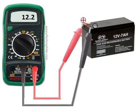 How To Test A Battery With A Multimeter V V AA