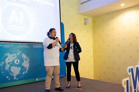 presenting a project to develop high performance youth coders for the