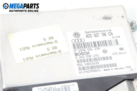 Компютър автоматични скорости за Audi A8 Sedan 4d 03 1994 12 2002