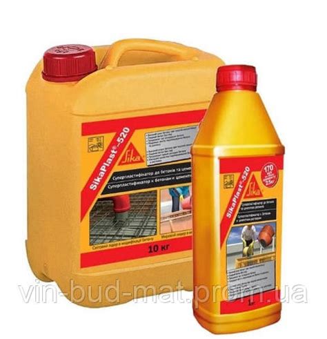 Купить Пластифікатор SIKA Plast 520/1кг, цена 109.44 ₴ — Prom.ua (ID ...