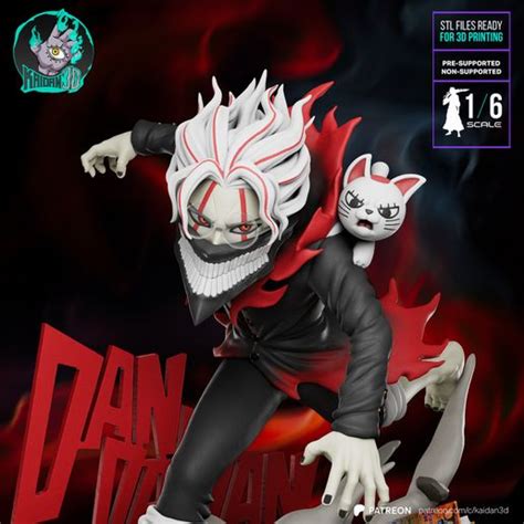 🎨 Okarun Dan Dan Dan Stl Ready For 3d Printing・ 3d File For 3d Printing・cults