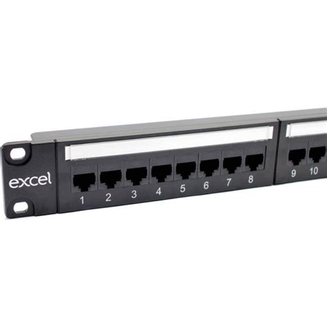 Ecommerce Platform Excel Plus Cat6 24 Port Unscreened Patch Panel 1U