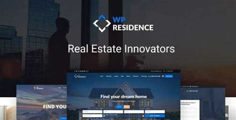 Residence Theme Gpl V4201 Real Estate Wordpress Website