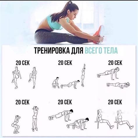 Лучшие упражнения для похудения живота + схемы тренировок