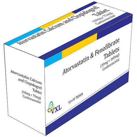 10 Mg Atorvastatin And Fenofibrate Tablets Manufacturerexportersupplier