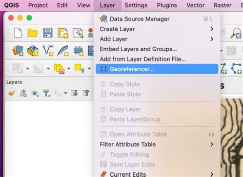 Learn How To Georeference A Map In Qgis Using Gis Data Geography Realm