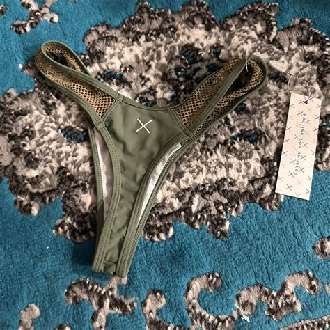 Boutine X La Moss Green Sail Bottoms Depop