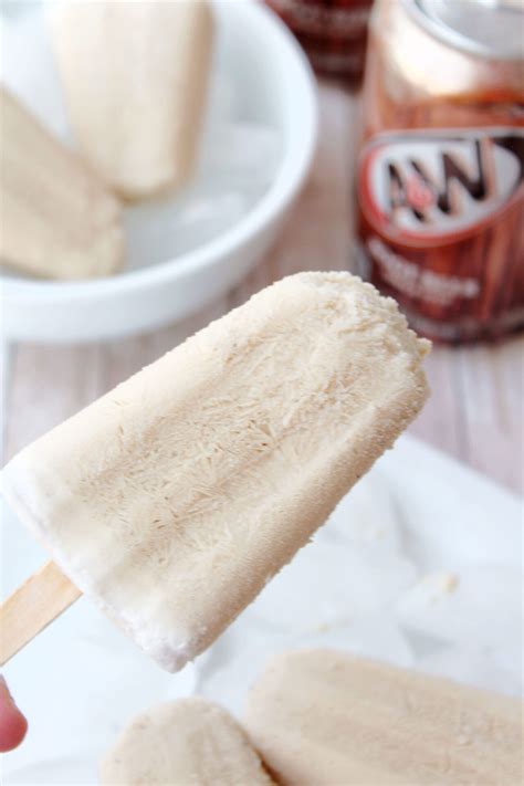 Root Beer Float Popsicles Recipe Easy And Refreshing Summer Treat