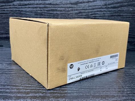 Allen Bradley 1769 L30erm Compactlogix 5370 1mb Enet Cpu Motion