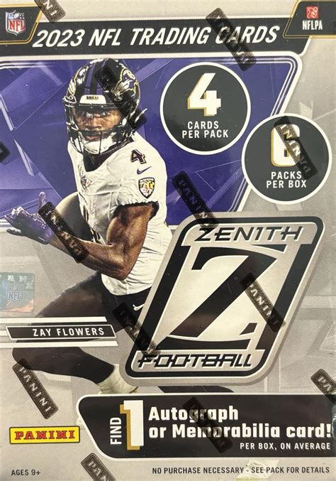 2023 Panini Zenith Football Blaster Box The Locker Room 78