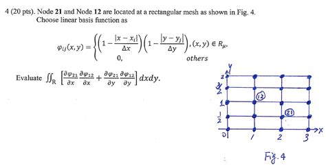 Solved 4 20 Pts Node 21 And Node 12 Are Located At A Chegg Com