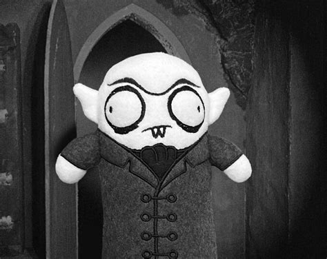 Nosferatu Count Orlok Vampire Plush Doll Toy Etsy