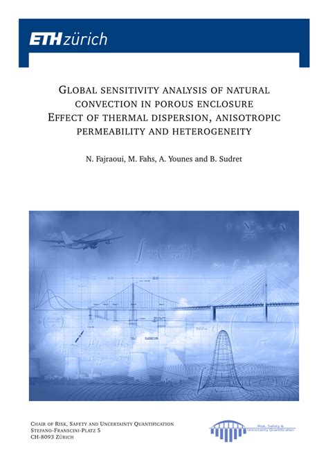 Pdf Global Sensitivity Analysis Of Natural Convection In Porous Enclosure Effect Of Thermal