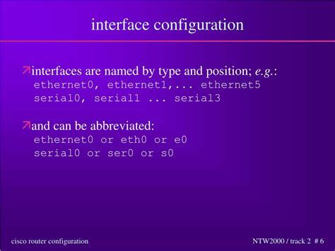 PPT Cisco Router Configuration Basics PowerPoint Presentation Free Download ID