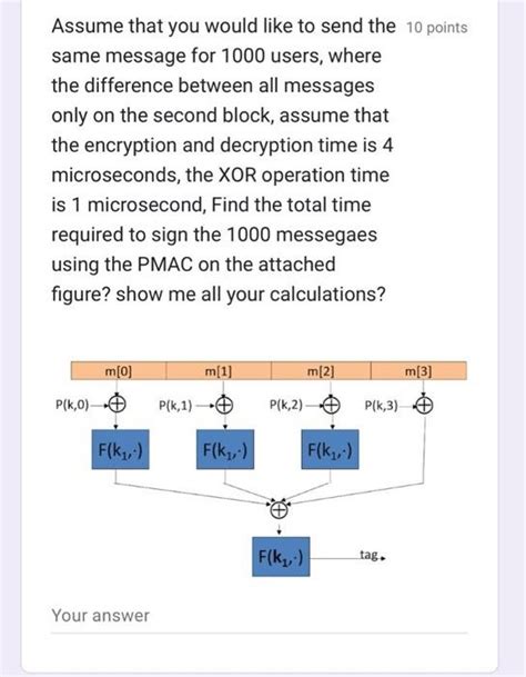 Solved Assume That You Would Like To Send The 10 Points Same