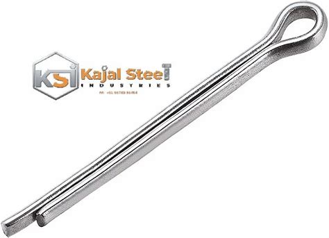 Silver Polished Stainless Steel Split Pin Diameter 4 Mm At Rs 2 Piece