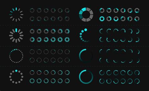 Premium Vector Loading Icon Set Buffer Loader Or Preloader Download