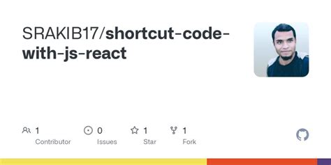 md rakibul islam on linkedin github srakib17 shortcut code with js react