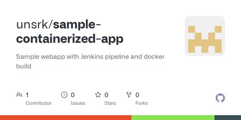 Github Unsrksample Containerized App Sample Webapp With Jenkins