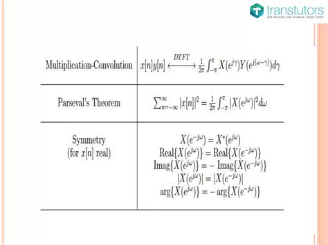 Determination Of Dtft Computer Science Pptx