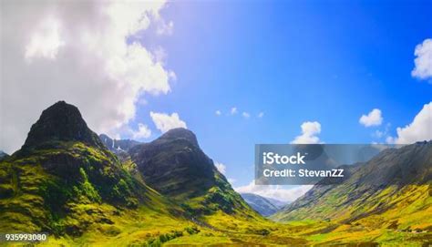 Lochaber 스코틀랜드 Higlands 스코틀랜드에서 글렌 코 산 풍경입니다 영국입니다 스코틀랜드에 대한 스톡 사진 및 기타