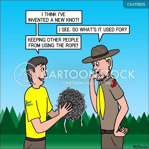 Knot Tying Cartoons And Comics Funny Pictures From Cartoonstock