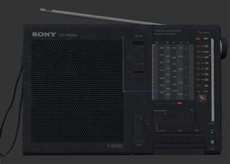 次世代 写实收音机模型 生活电器模型库 3ds Max max 模型下载 cg模型网