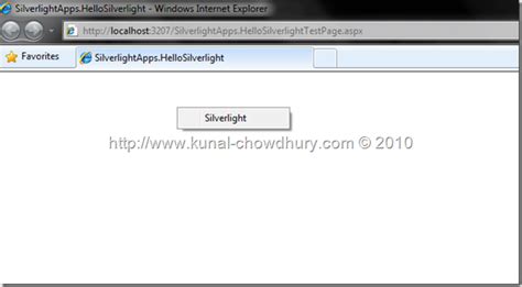 Silverlight Tutorials Chapter 2 Introduction To Silverlight