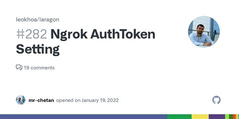 ngrok authtoken setting · issue 282 · leokhoa laragon · github