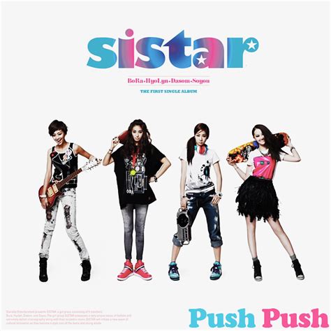 Cover World Mania Sistar Push Push Fan Made Mini Album Cover