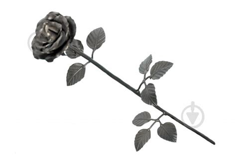 ᐉ Квітка кована Троянда зі стеблом 600 мм • Краща ціна в Києві Україні • Купити в Епіцентр